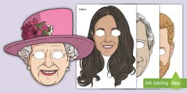 The Tudors Role Play Masks (teacher made)