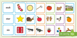 FREE! - Phonics Bingo | Phase 2 | Primary Resource | Twinkl