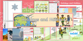 Hobbies Word Mat French (teacher made)