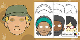 Moses Masks | Passover | Religious Education | Twinkl USA