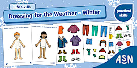 Life Skills: Dressing for the Weather - Spring