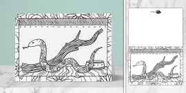 FREE! - Adder Colouring | Colouring Sheets (Teacher-Made)