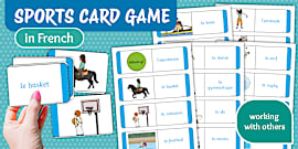 👉 French Sports Bingo - Twinkl - KS2 - Languages