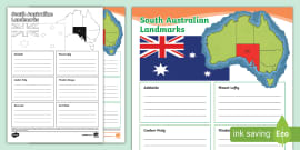 South Australian Nature Worksheet | Australian Landmarks