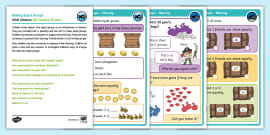 👉 Year 1 Sharing into Equal Groups Maths Challenge Cards