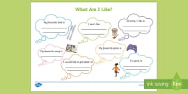 Things I like to Do Worksheet (Teacher-Made) - Twinkl