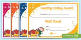 EYFS Healthy Eating Activity Pack - Teaching Resources