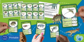 Dinosaur Top Trumps Cards to Print - Dinosaur Trump Cards