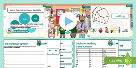 Adding -ing and -ed to CVC and CCVC Words Lesson Plan - Level / Phase 6 ...