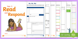 UKS2 Reading Book Response Activity Booklet - Reading Book Response ...