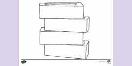 Individual Streamer Colouring Sheet | Colouring