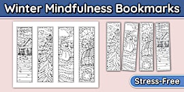 Printable Name Bookmarks | Mindfulness | Twinkl USA