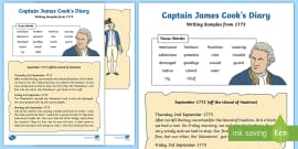 Captain Cook Timeline (teacher made)