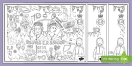FREE! - Royal Family Colouring Page | The Royal Family - KS1