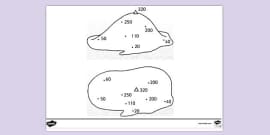 FREE! - Four Girls Different Heights Colouring | Colouring Sheets