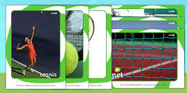 Tennis Colouring | Wimbledon | Twinkl (Hecho por educadores)