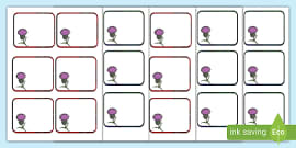 👉 Ladybird Themed Square Peg Labels (teacher made)