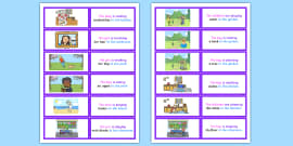 Colourful Semantics Activities| Cut-Up Sentences