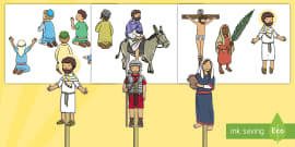 Noah's Ark Stick Puppets (teacher made)