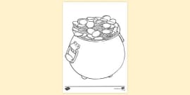 FREE! - Pound Coin Colouring Sheet (teacher made) - Twinkl