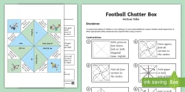 ESL Football Idioms Matching Cards (teacher made) - Twinkl
