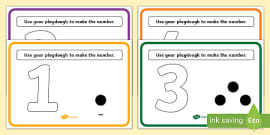 👉 Numbers 1-5 Pattern Tracing Activity - Twinkl