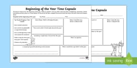 A Time Capsule Letter Template for Y6 Graduations | Twinkl