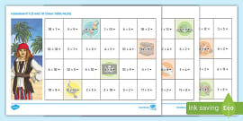 👉 Times Table Splat Game (teacher made) - Twinkl
