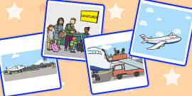 Ready for School ESL Picture Stories Worksheets - Twinkl