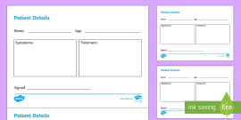 Doctor's Surgery Flash Cards (teacher made)