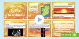 Summer Solstice (Collaborative Colouring Pages) - Twinkl