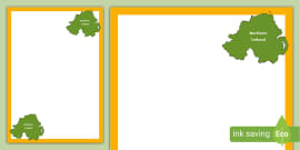 FREE! - Simple Blank Taco Page Border | Printable Twinkl Resource