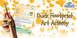 Duck Handprint Craft | Duck Activity | Twinkl USA