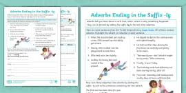 Suffix Matching Cards | 'ly' Suffix | Primary Resources
