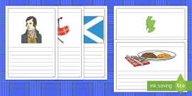 Burns Night Page Borders - Robert Burns, January 25th, Burn's night, Robert