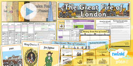 The Great Fire of London Collaborative Colouring Activity Pack