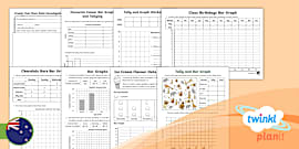 Phase 1 Statistics Display Pack (teacher made) - Twinkl