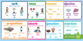 Verb Word Mat - verb, verbs, action, action word, mats, word mat, writing