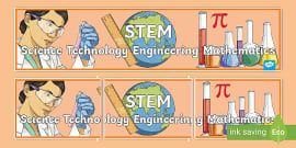 Engineering Week Display Banner - Engineering and Maths Display Banner