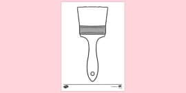 The Magic Paintbrush Colouring Pages (teacher made) - Twinkl