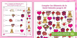 Carnet de la Saint Valentin (Teacher-Made) - Twinkl