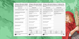 KS1 Jack and the Beanstalk Alternative Ending Story Planning Template