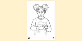 FREE! - BSL Butterfly Colouring Sheets | Colouring Pages