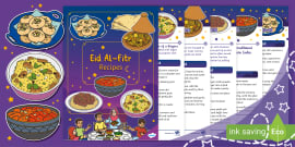 Making Eid Biscuits - Recipe Sheet (teacher made) - Twinkl