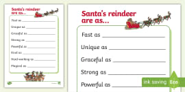 Jungle Simile Poem Template (teacher made) - Twinkl