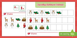 Christmas Elf Repeating Pattern Activity | Twinkl - Twinkl