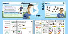 Labelling Tenths Worksheet (teacher made)