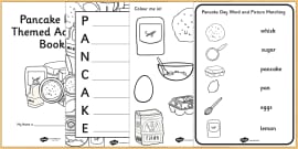 Making Pancakes Sequencing Worksheet / Activity Sheet - Pancake
