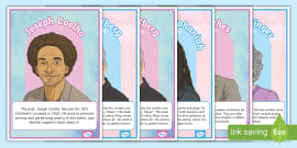 Famous Welsh Poets - Welsh Language Poetry - Twinkl