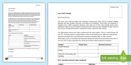 EYFS Editable Report Letter - Early Years Reports - Twinkl